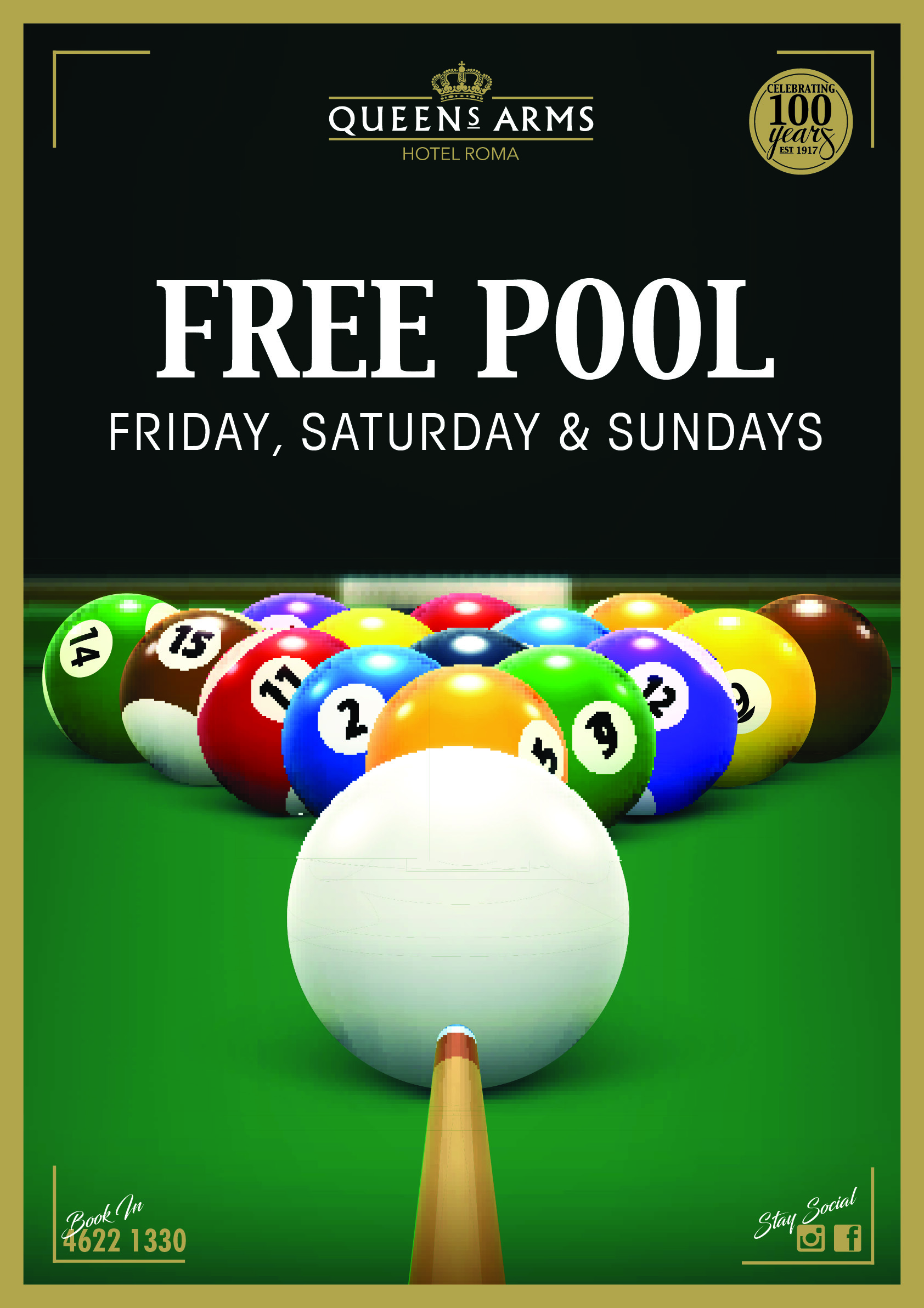 The Queens Arm's Hotel, Roma, Queensland. (07) 4622 1330